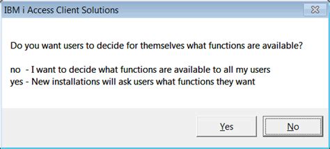 IBM I Access Client Solutions Customization And Deployment