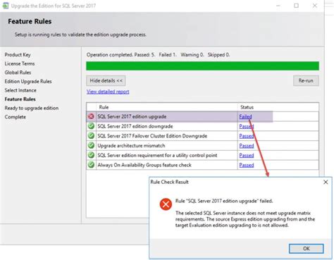 SQL SERVER Upgrade Blocked The Specified Edition Upgrade Is Not Supported SQL Authority
