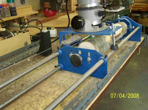 A Lathe Using A Router Page Router Forums