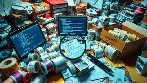 Invalid Values In Label Stock Type For Label Fix Errors Now