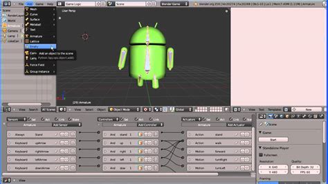 Blender Game Engine Tutorial How To Make A Walk Around Collecting