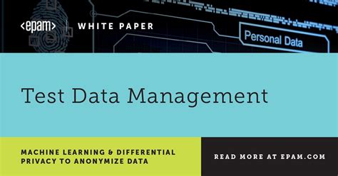 How Machine Learning And Differential Privacy Can Be Used To Anonymize Production Data Epam Systems