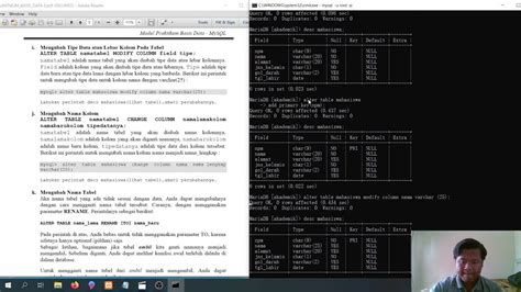 xampp tutorial pengolahan database mysql youtube