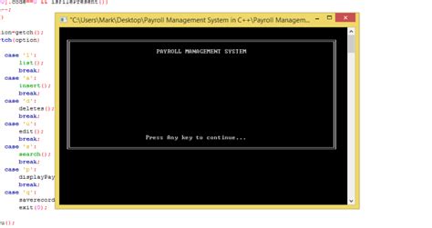 Payroll Management System In C With Source Code Sourcecodester
