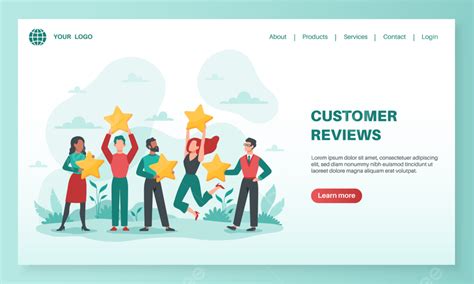 Customer Reviews Landing Clients Feedback Template Download On Pngtree