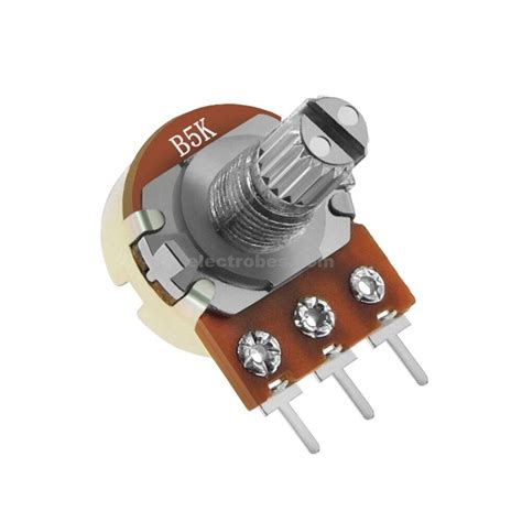 5k Ohm Rotary Potentiometer Variable Resistor