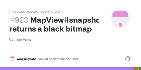 Mapviewsnapshot Returns A Black Bitmap · Issue 923 · Mapboxmapbox