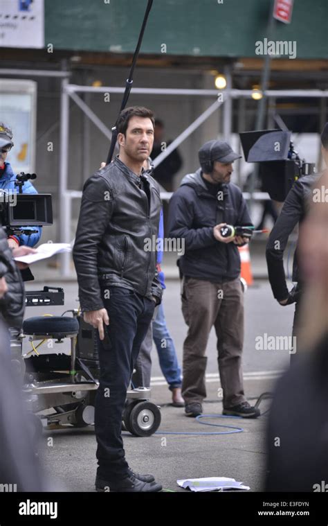 Scenes From The Set Of Hostages Featuring Dylan Mcdermott Where Manhattan Ny United States