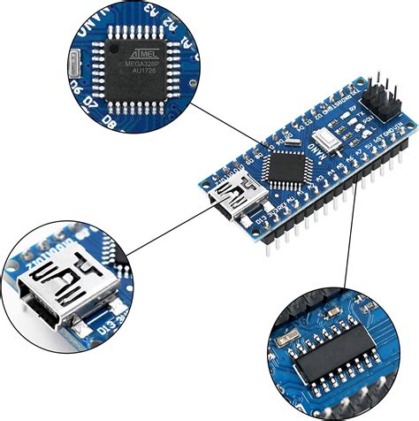Nano V30 Nano Board Atmega328p 5v 16m Micro Controller Board