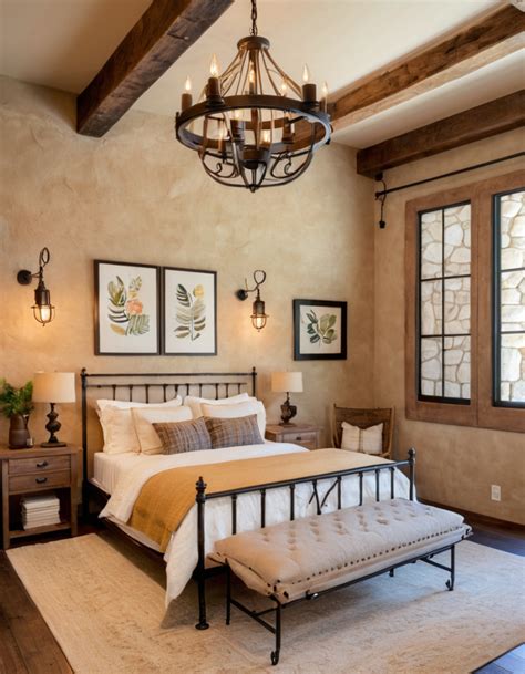 Rustic Bedroom Light Fitting Enhance Warmth With Natural Style