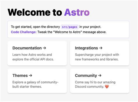 Getting Started With Astro 20 For Content Focused Websites