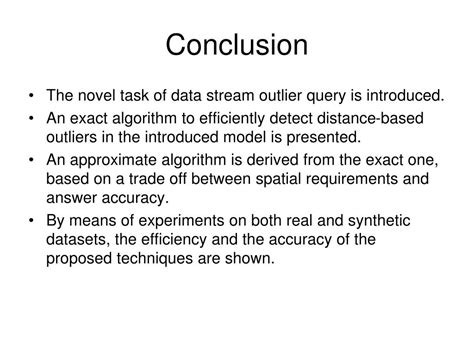 Ppt Detecting Distance Based Outliers In Streams Of Data Powerpoint Presentation Id 3986090