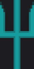 Trident Flag Minecraft Banner