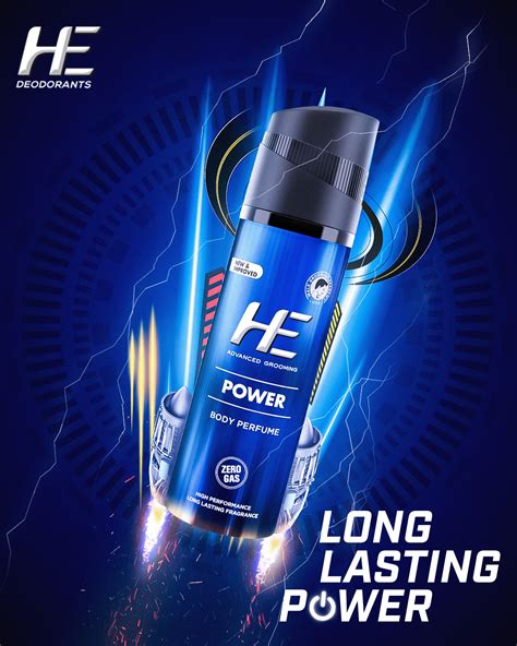 He Deodorant On Behance