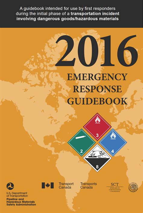 Dot Hazmat Guidebook 2024 Emergency Response Guidebook Erg J J