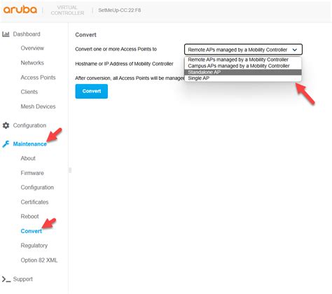 วธการตงคา Aruba AP เพอทำ APoS Site Survey