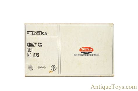 Tonka Tiny Tonka Pressed Steel No 824 “crazy As” Boxed Set Sold