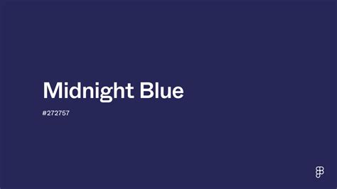 Midnight Blue Color Hex Code Palettes And Meaning Figma
