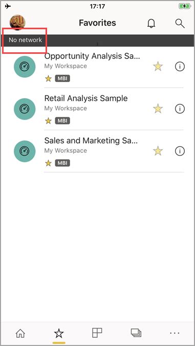 View Your Data Offline In The Power Bi Mobile Apps Power Bi
