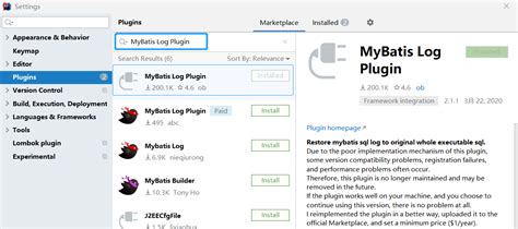 Intellij Idea安装mybatis Log Plugin插件控制台打印详细sql 宋子宪博客