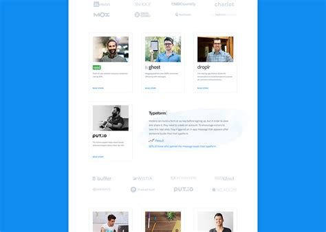 Intercom Customer Stories On Behance