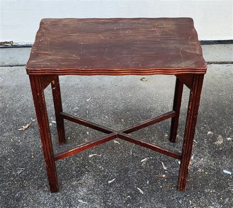 Simple Small Table Makeover My Repurposed Life®