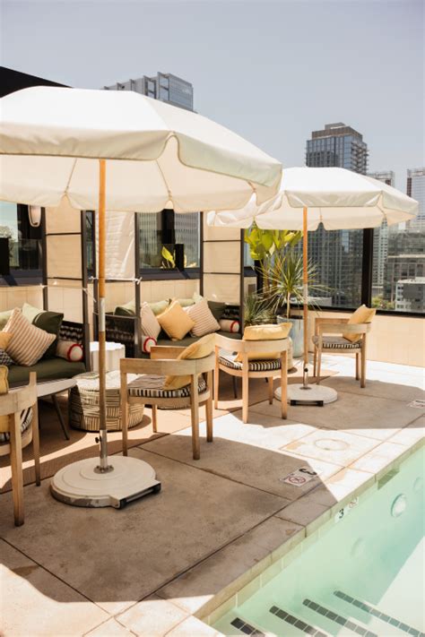 Inanna Bar Rooftop Pool And Restaurant The Hoxton Downtown La