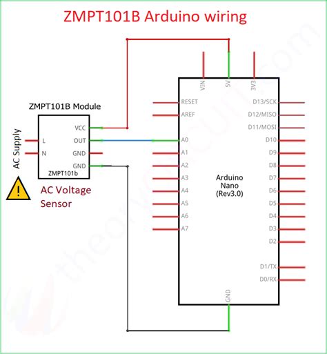 Interfacing Ac Voltage Sensor With Arduino Interfacing Ac Voltage Sensor With Arduino