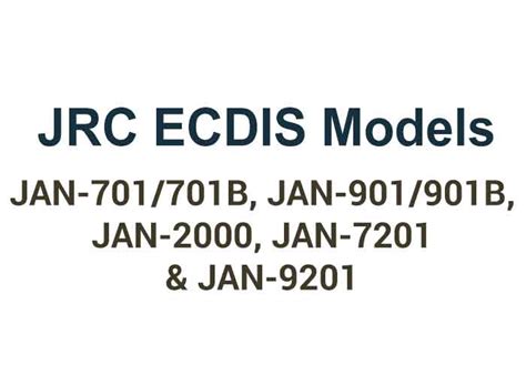 Ecdis Type Specific Imc