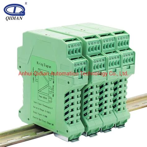 Rtd Signal PT Cu Input Converter Signal Isolator Temperature