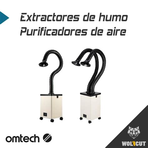 Extractor De Humo Con Filtro S Para Máquinas De Grabado Láser Co2 Y