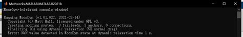 WEC Sim Applications Moordyn NAN Value Issue WEC Sim WEC Sim GitHub