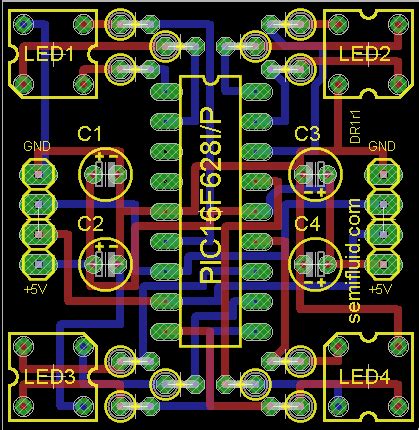 PIC F RGB LED PWM Controller Semifluid Com