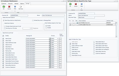 Microsoft Dynamics Gp 2013 R2 Feature Of The Day Email By Document Type