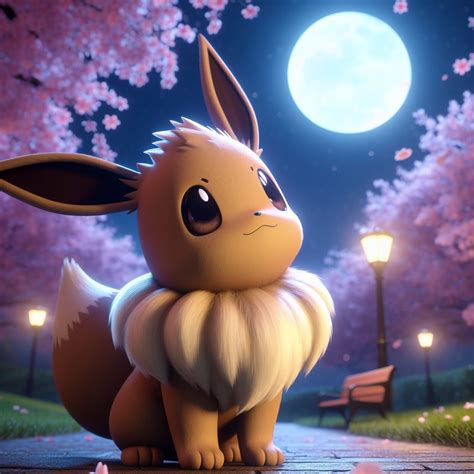 Sakura Eevee By Baltrai On Deviantart
