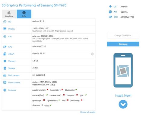 Samsung Galaxy View Tablet Specs Revealed By Benchmarks