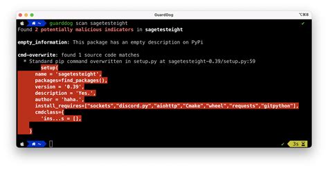 Finding Malicious Pypi Packages Through Static Code Analysis Meet