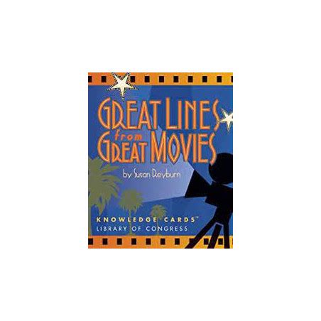 Cartas Great Lines From Great Movies Vol I Knowledge Cards