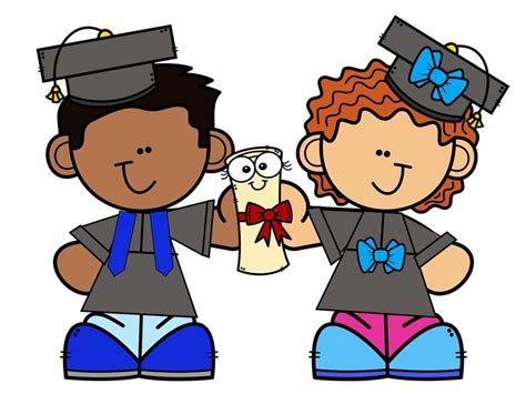 Imagenes De Niños Graduados Niños Graduados Animados Graduacion Infantil Graduación De