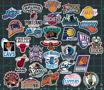 60s Nba Logos