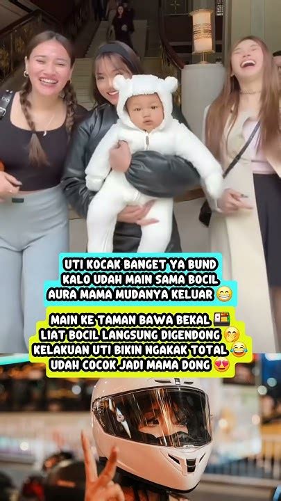 Uti Bikin Ngakak Pas Main Sama Bocil! Mama Muda Banget#fujian #verrelbramasta - YouTube