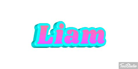 Liam Name Animated  Logo Designs