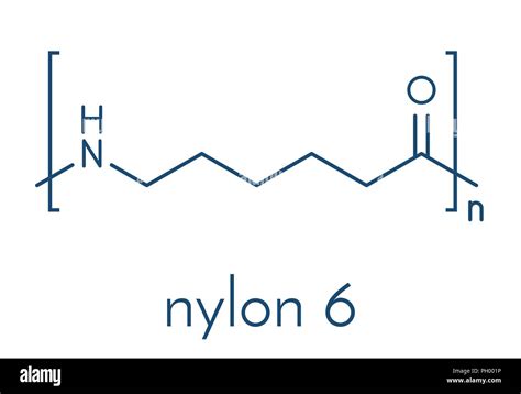 Polycaprolactam Nylon 6 Polymer Chemical Structure Polyamide