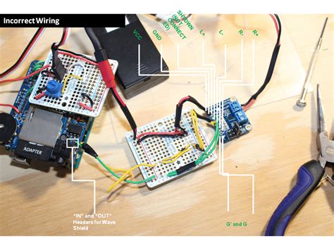 Proper Setup For The Adafruit WAV Shield With Stereo Microphone And Amplifier Audio Arduino