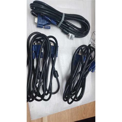Vga Port Connection Cable 3m Long Shopee Malaysia