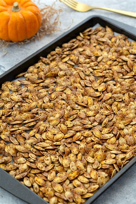Roasted Pumpkin Seeds Recipe Yellow Chilis
