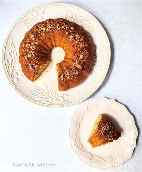 Pumpkin Spice Rum Cake Flavorful Eats