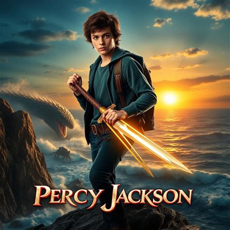 Epic Percy Jackson Movie Poster Unleash Your Inner Hero
