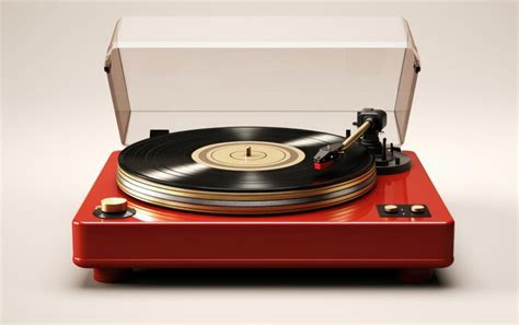 Premium Photo Record Player