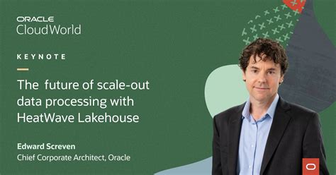matthew o keefe ph d on linkedin oracle clouldworld keynote the future of scale out data